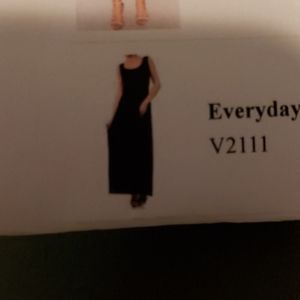 M. Rena | Dresses | M Rena Everyday Comfort Maxi Dress Black Os | Poshmark